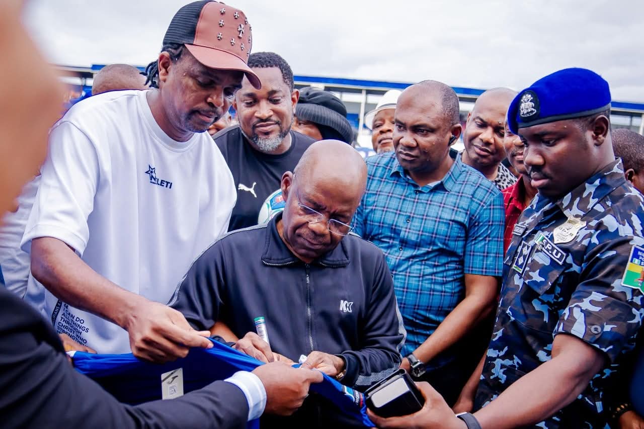 Enyimba FC Thanks Governor Otti For Reward, Support During NPFL ...